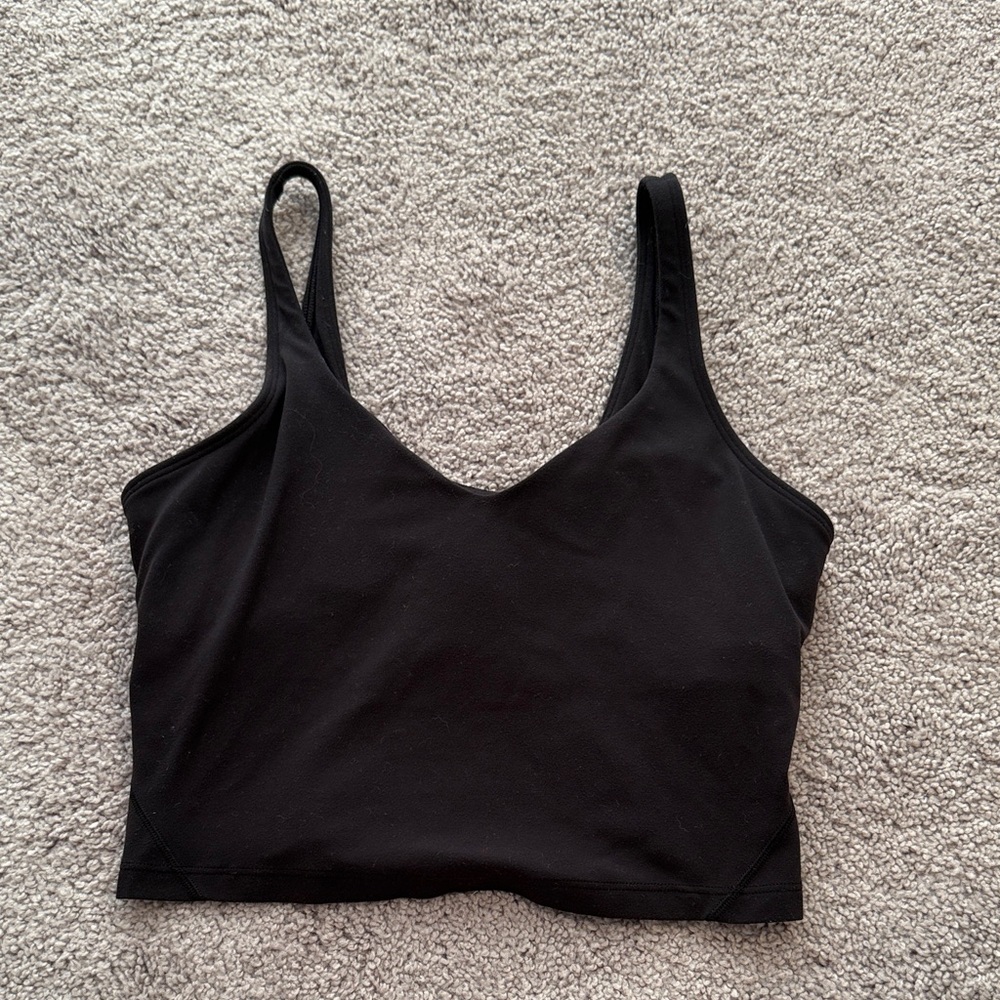 Lululemon Black Align Tank Top - Gem